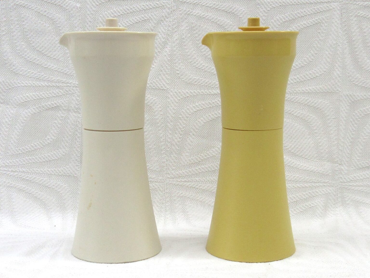 Vintage Tupperware Salad Dressing Containers x2 70s 80s