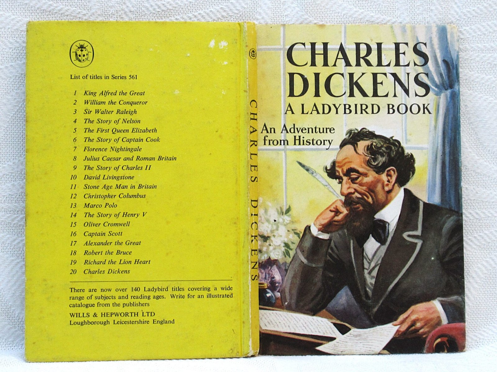 Vintage Ladybird Books Adventure From History Charles Dickens