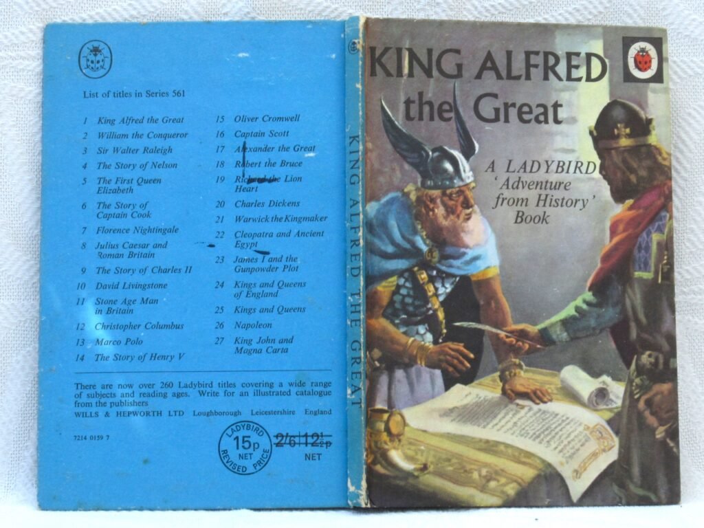 Vintage Ladybird Books Adventure From History King Alfred The Great