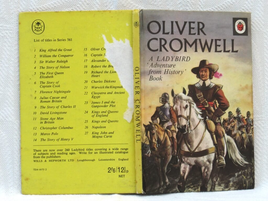 Vintage Ladybird Books Adventure From History Oliver Cromwell