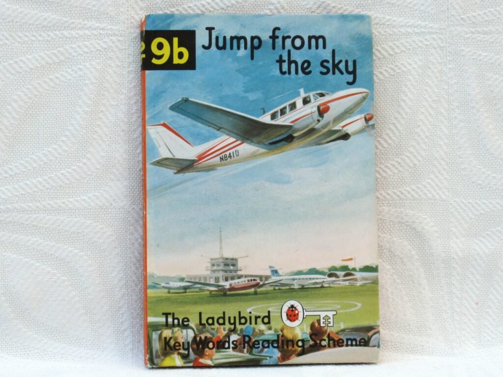 Vintage Ladybird Books Key Words Scheme Jump From The Sky 9b