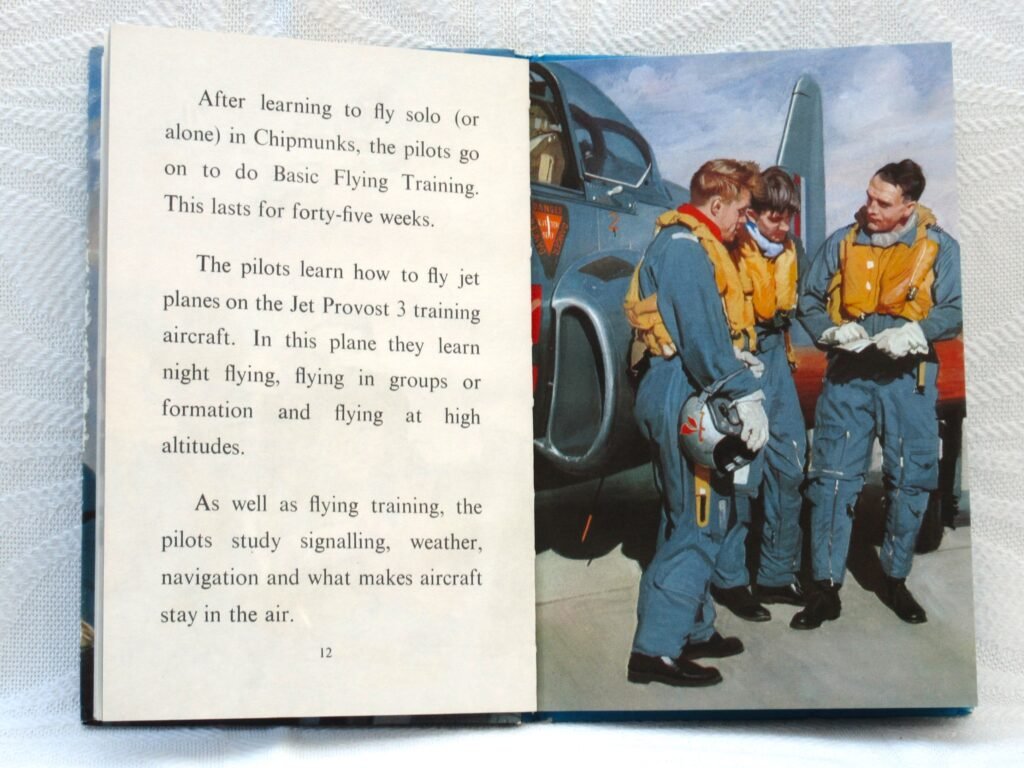 Vintage Ladybird Books People At Work The Airman Royal Air Force
