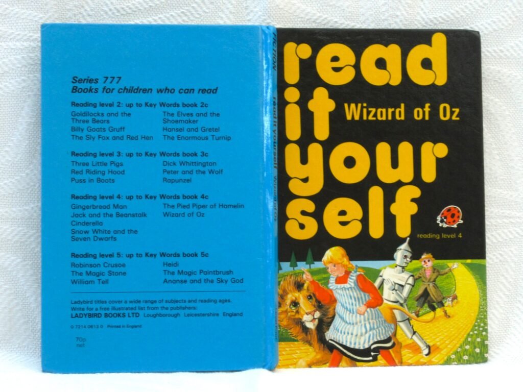 Vintage Ladybird Books Read It Yourself Wizard of Oz