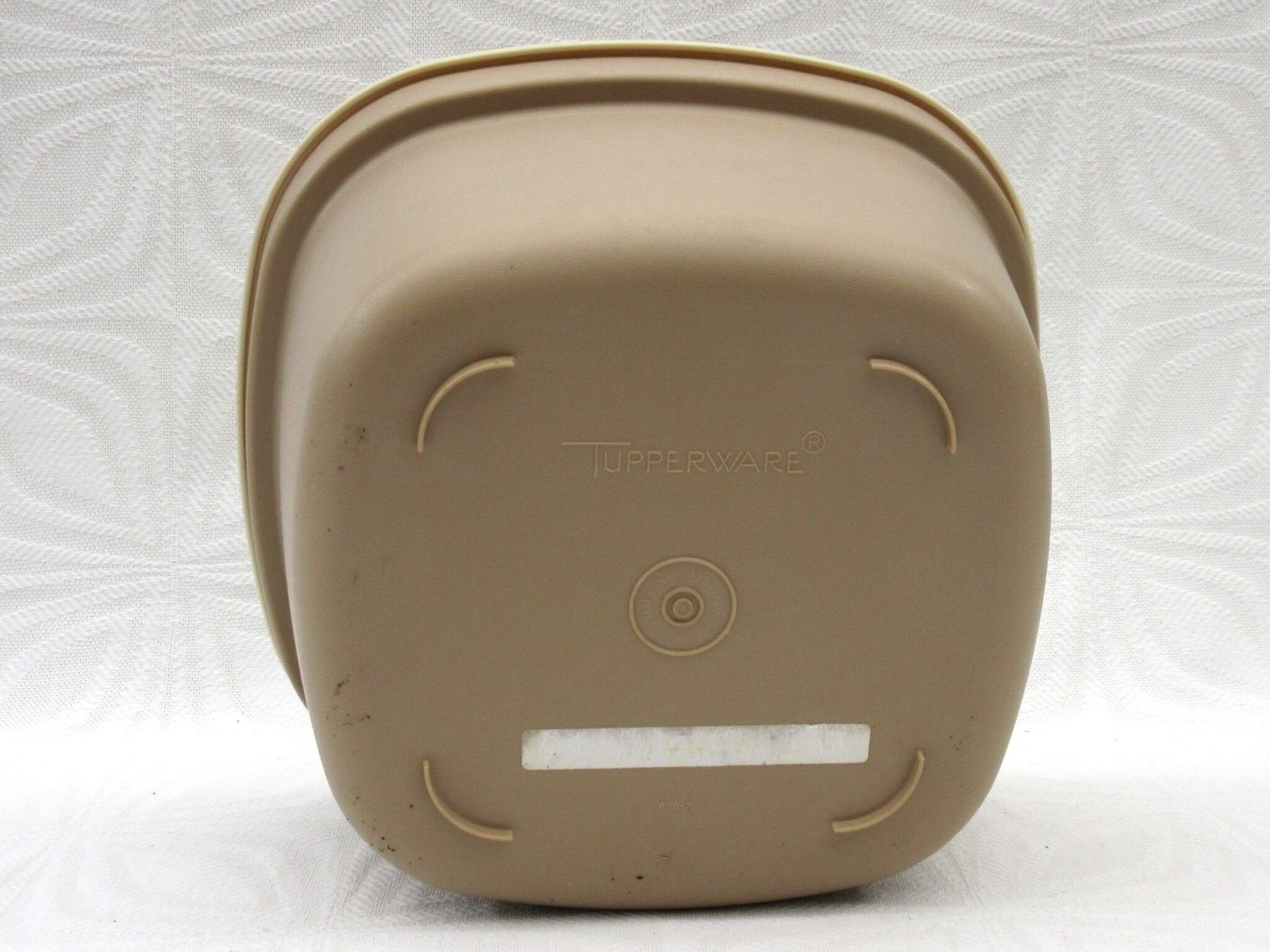 Vintage Tupperware Beige Multi Server Rice Steamer Cooker 70s 80s