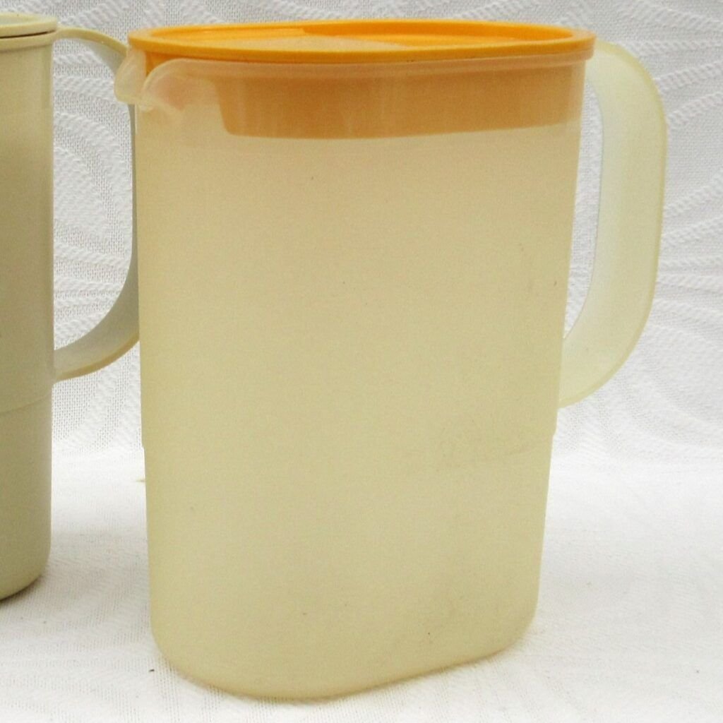 Vintage Tupperware Fridge Door Jug Pitcher 70s 80s
