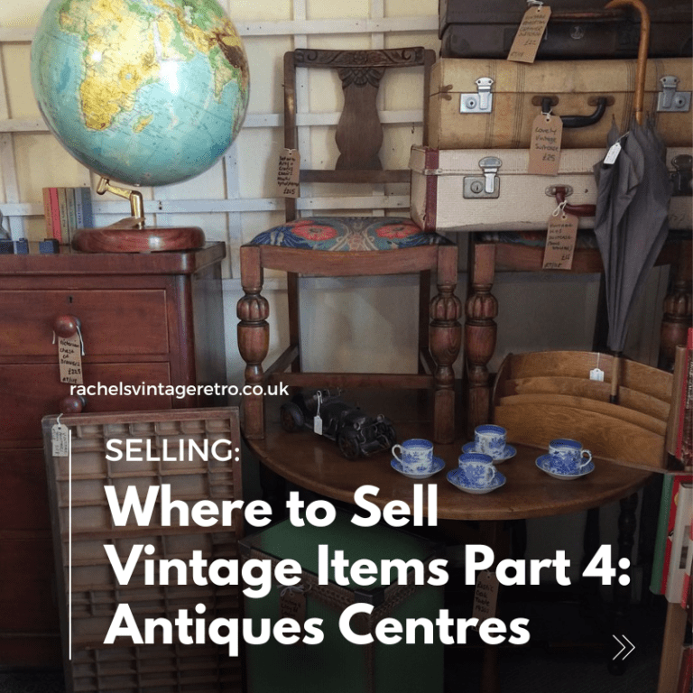 Where to Sell Vintage Items: Antiques Centres