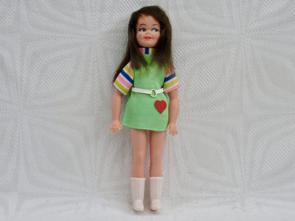Vintage 1970s Teenage Fashion Doll with Outfit Hong Kong