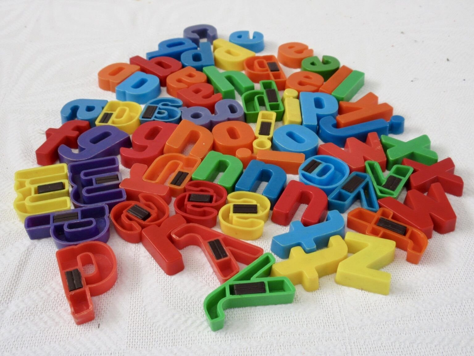 Vintage Fisher Price Magnetic Letters Bundle Lower Case 1970s